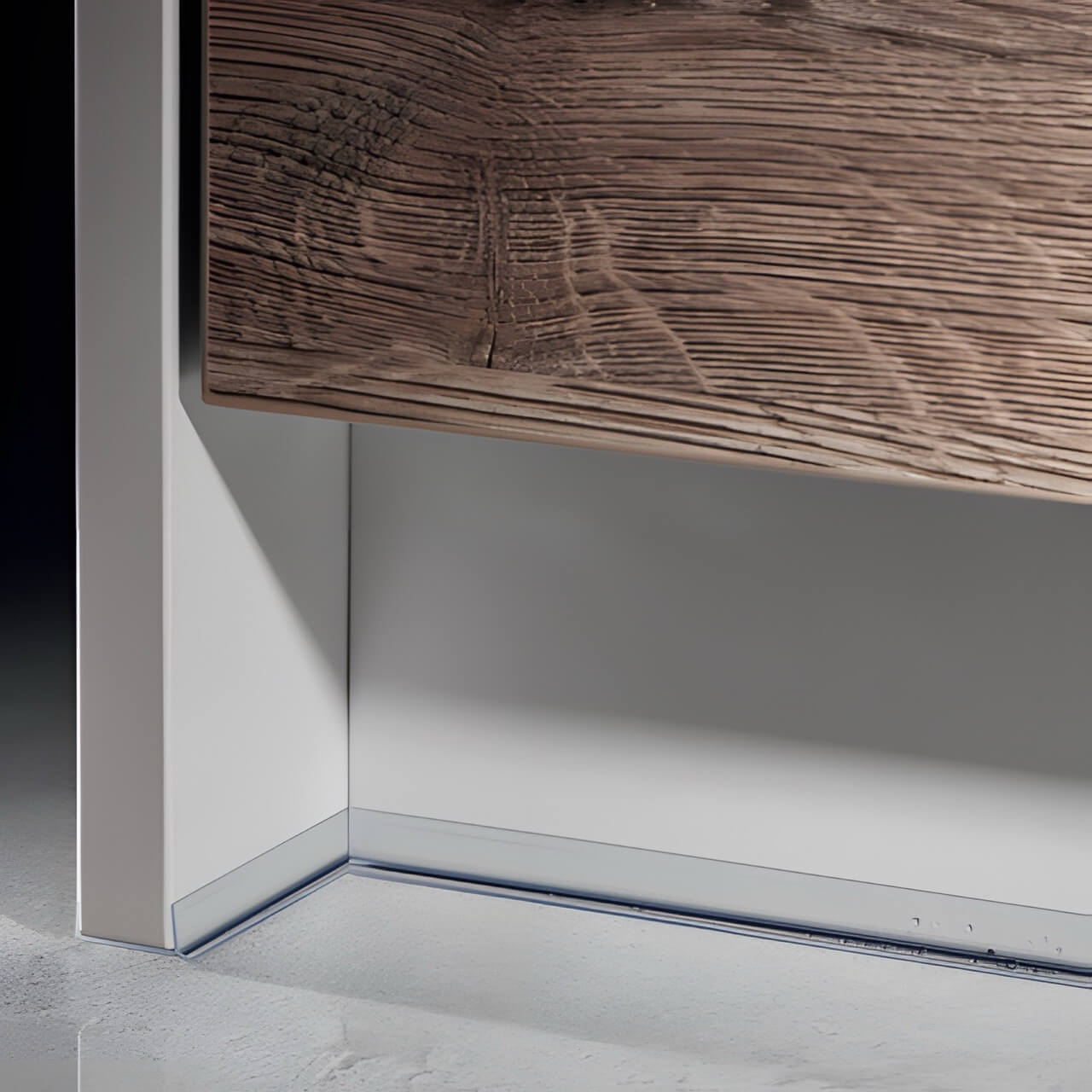 Protect Kitchen Plinths with PVC Sealing Strip